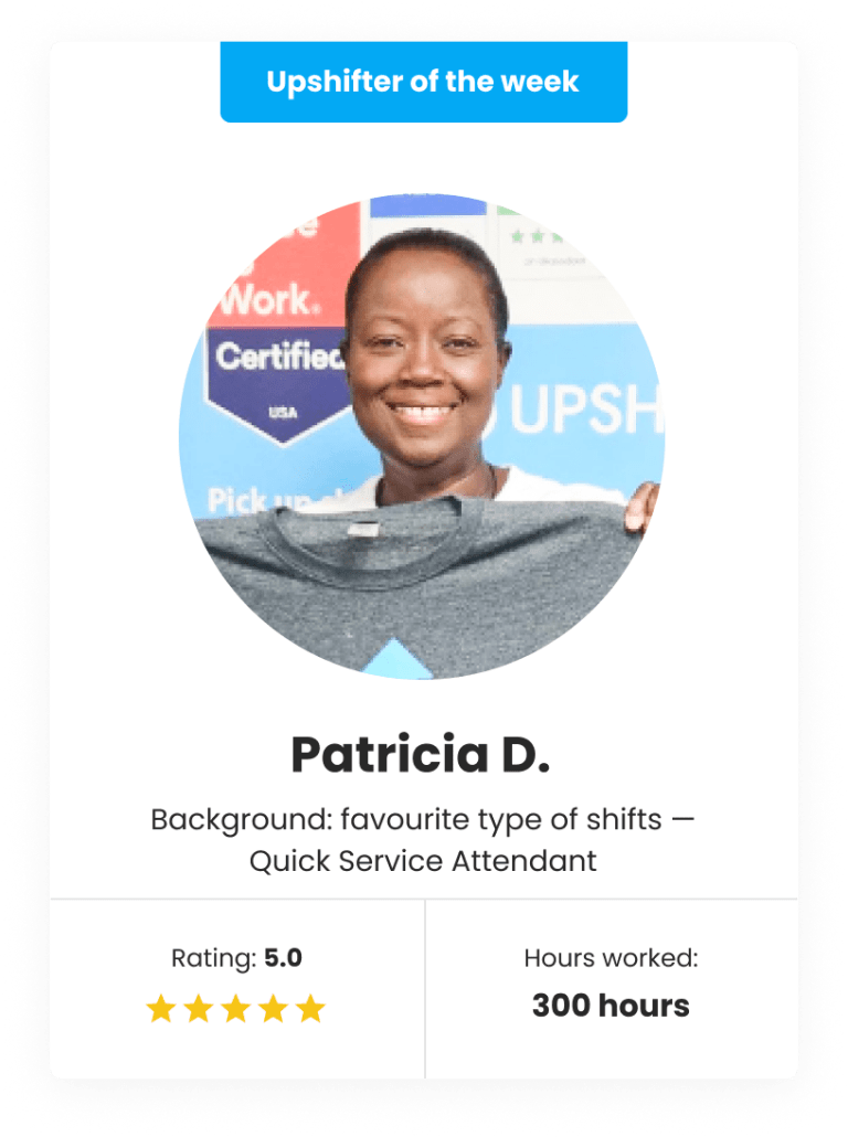 Hire On Demand Hourly Workers with 95.6% Success Rate - Upshift